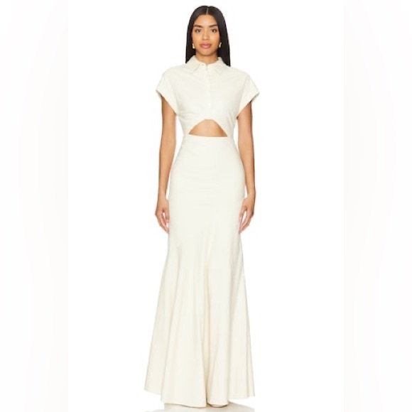 Camila Coelho | Dresses | Caio Dress In Beige Camila Coelho X Revolve ...